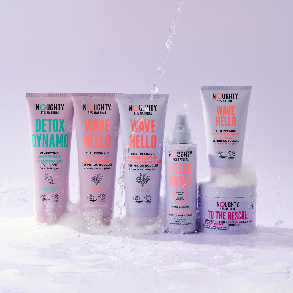 Noughty - Define Curls: 6pc Curly Hair Bundle for Bounce & Control ...