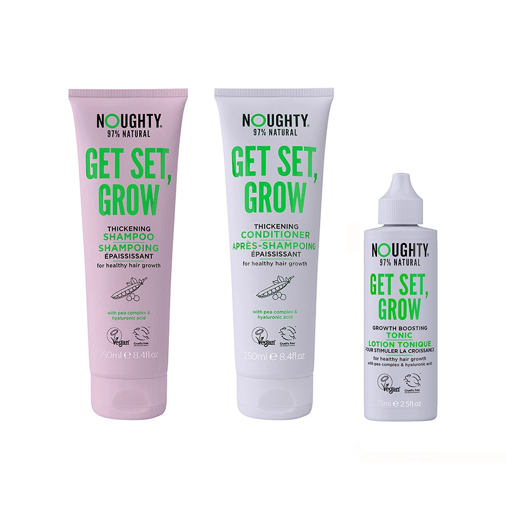 Noughty USA - Starter Sets - Hair Thickening Get Set Grow Starter Bundle